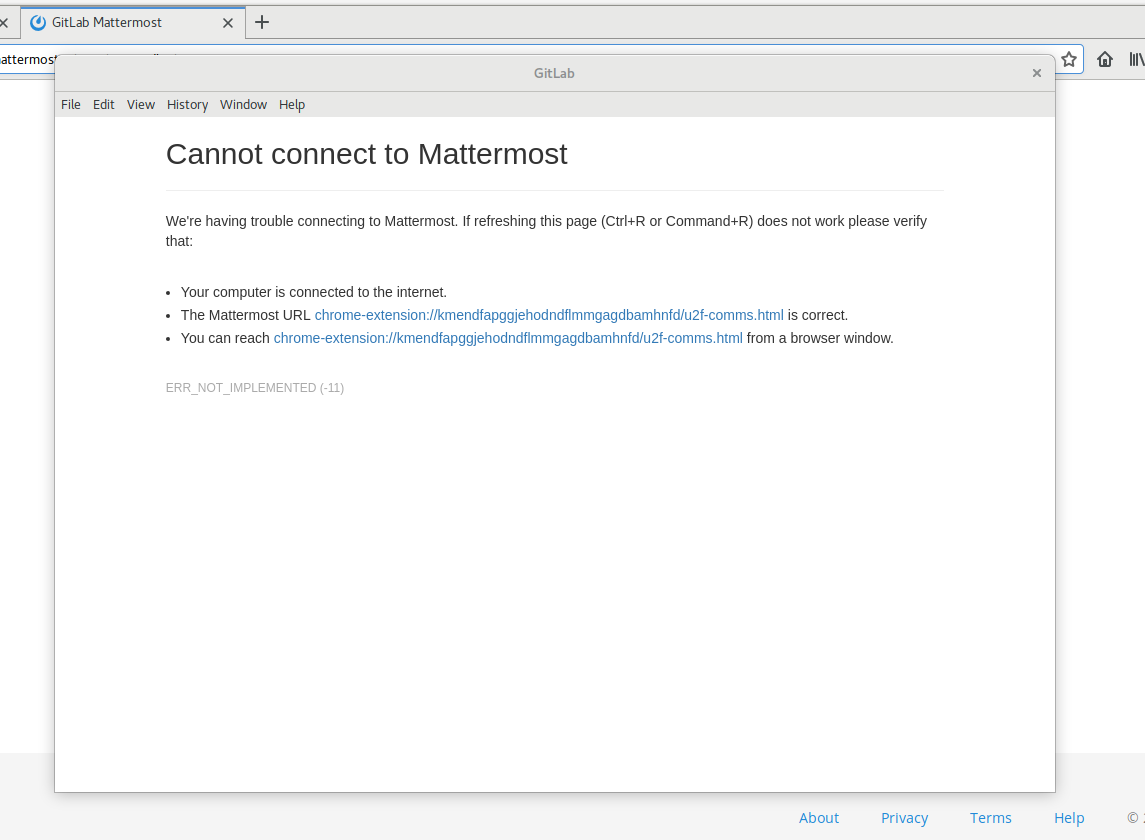 Cannot login with mattermost v4 and u2f enabled · Issue #708 · mattermost/desktop · GitHub