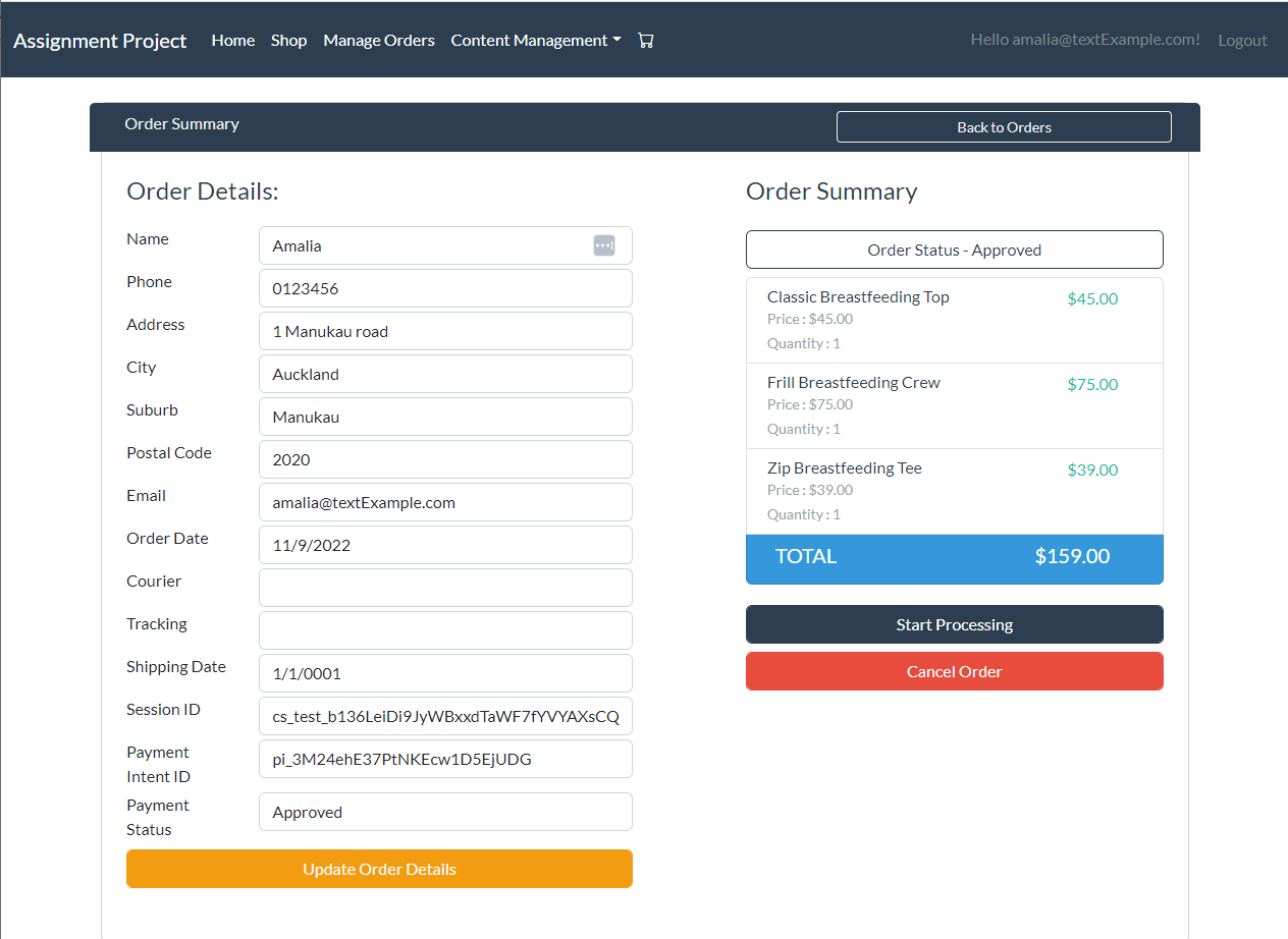 GitHub - TatianaPas/Assignment-Shopping-Part: This is Full Stack ...