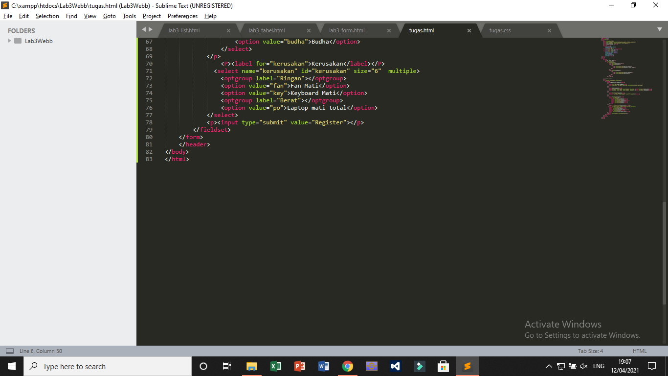 GitHub - panjippamungkas/Lab3Web