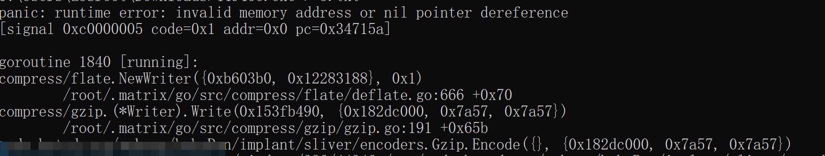 Golang 119 Gzip Memory Leak · Issue 974 · Bishopfoxsliver · Github