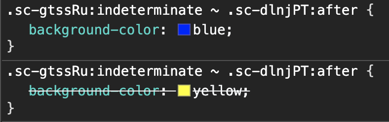 Wrong Css Output For Using Other Styled Component Reference Pseudo Selector · Issue 3314