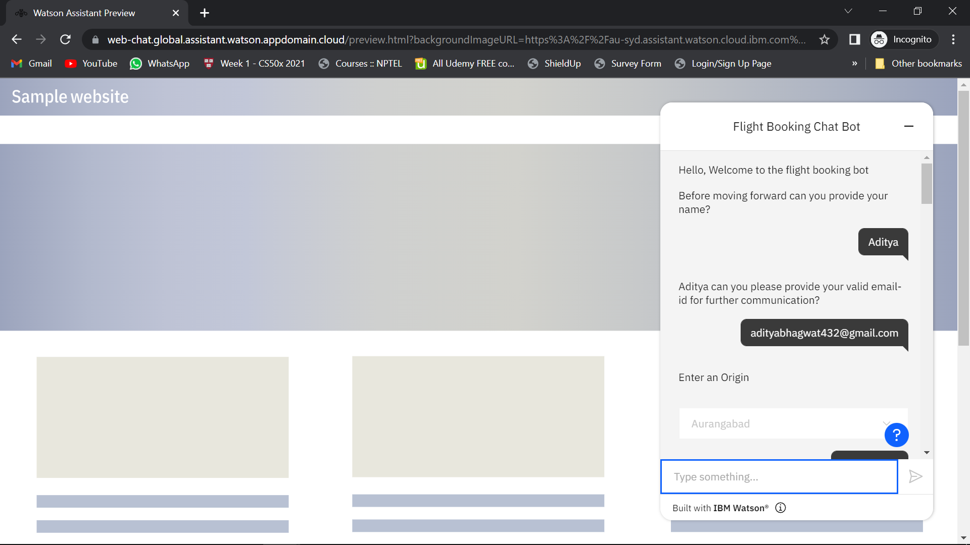 GitHub - aditya432-aiml/Flight-Ticket-Booking-Chat-Bot: Flight Booking Chat Bot Using Waston ...