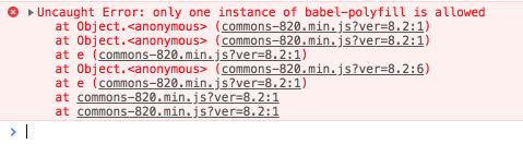 Uncaught Error: only one instance of babel-polyfill is allowed · Issue #9942 · WordPress ...