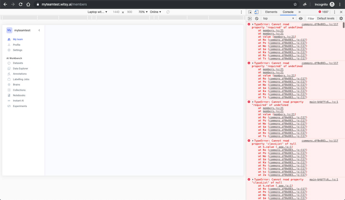 Runtime error in production mode, makes browser hang · Issue #17181 ...
