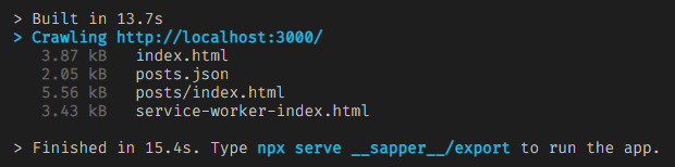 Export Not Crawling Through Links In Transitioned Components · Issue 1116 · Sveltejs Sapper