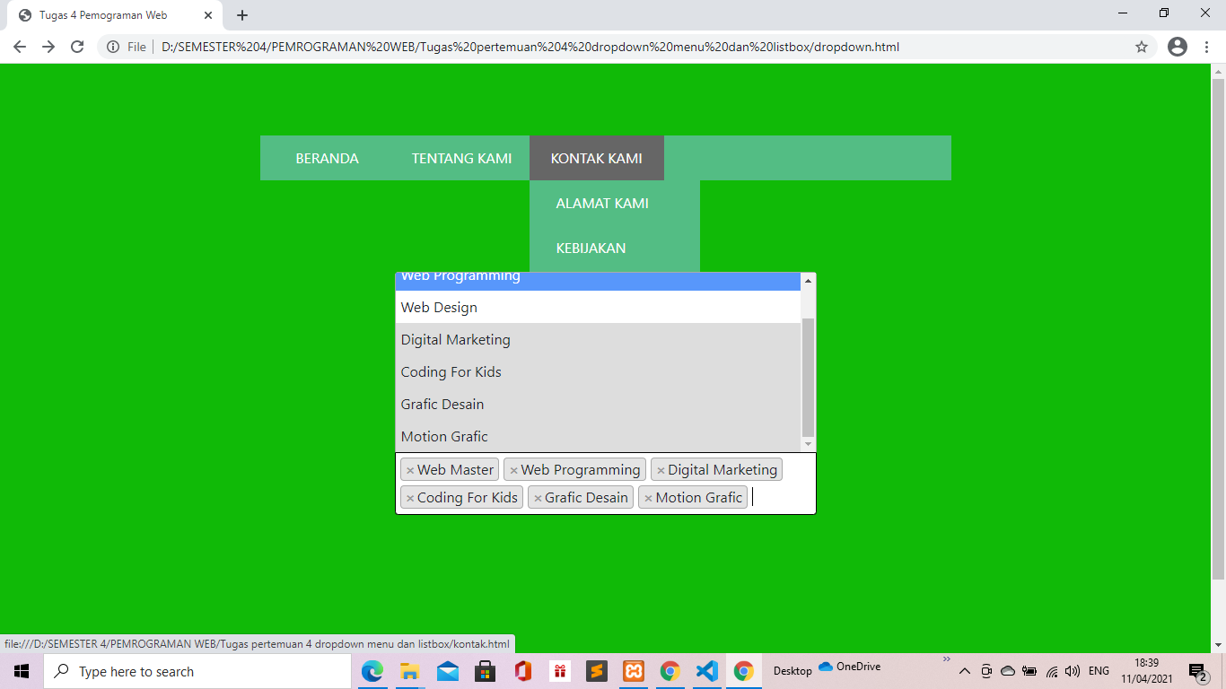 GitHub - rahmathasibuan/Lab3Web