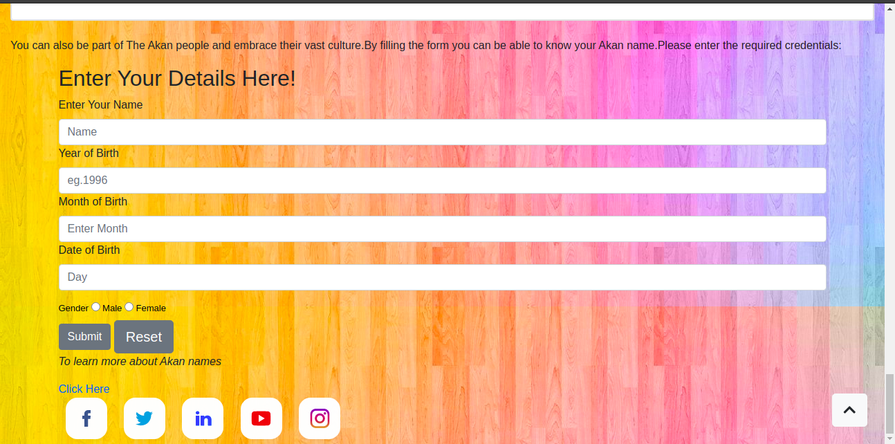 GitHub - Tevin-Isaac/Akan-names: This is an Akan name website.