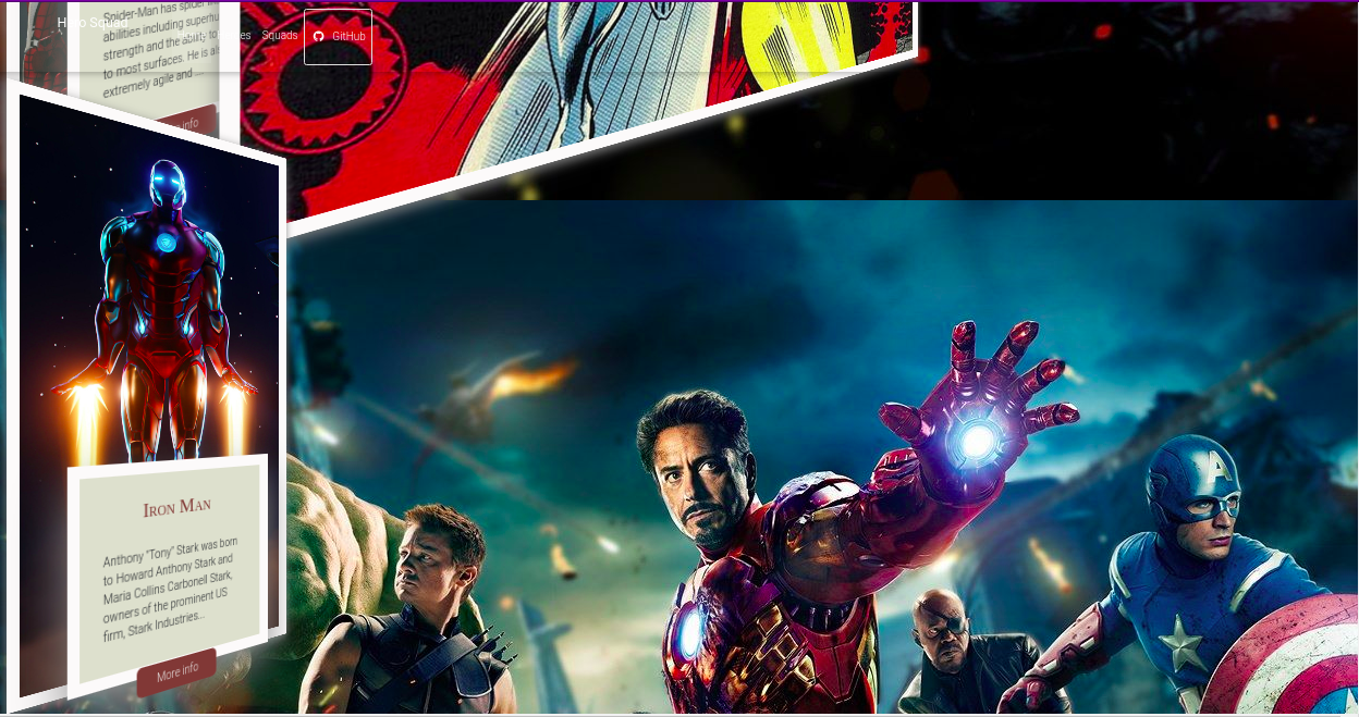 GitHub - Tevin-Isaac/Hero-Squad: Super Heroes Squad