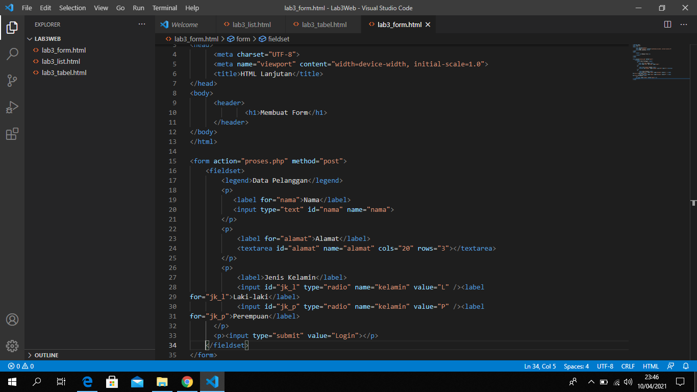 GitHub - WahyuHadyFatta/Lab3Web
