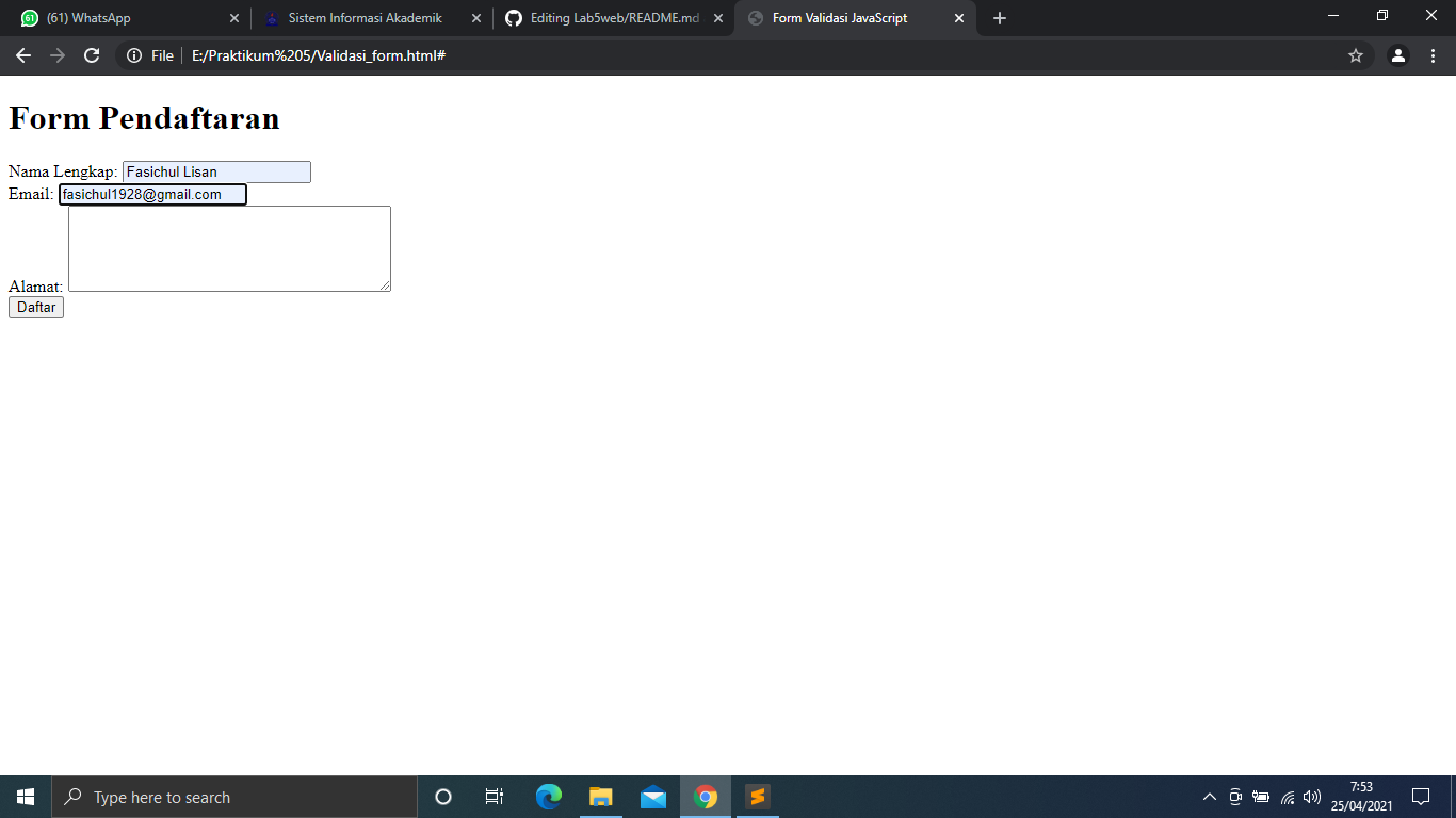 GitHub - Fasichul/Lab5web