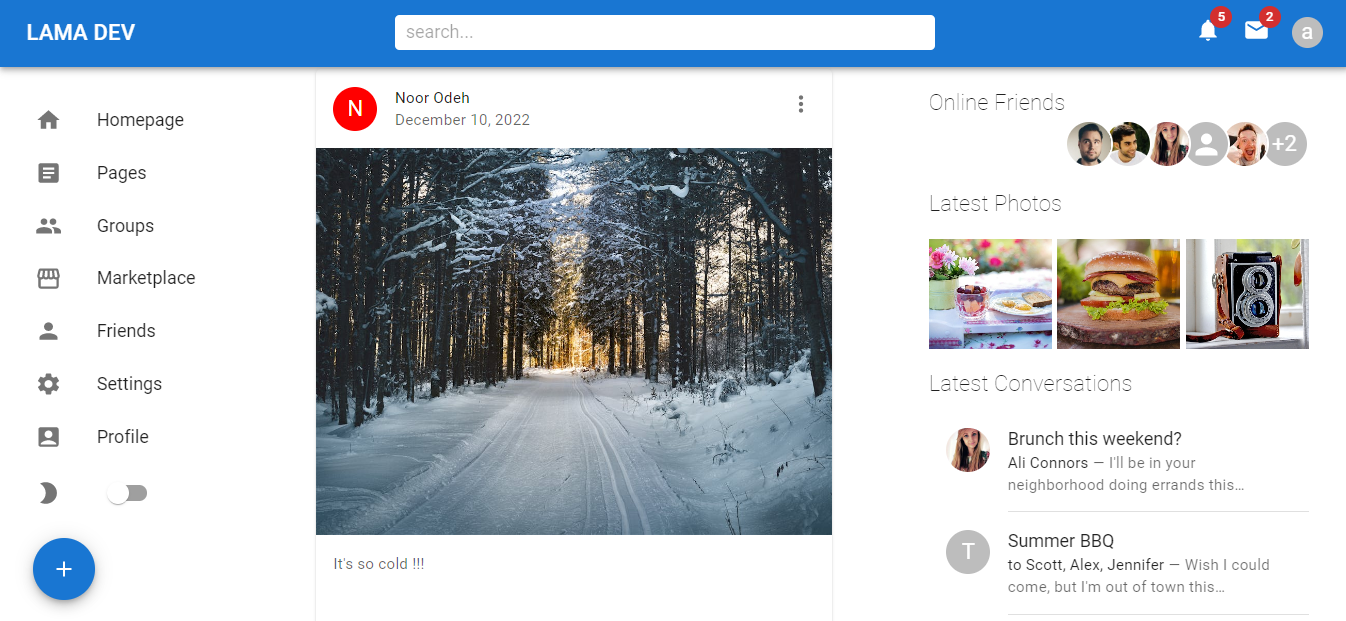 GitHub - Marah-Odeh/SocialMedia-MaterialUI-Design: Responsive Social ... GitHub - Marah-Odeh/SocialMedia-MaterialUI-Design: Responsive Social ...