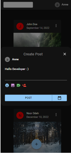 GitHub - Marah-Odeh/SocialMedia-MaterialUI-Design: Responsive Social Media page design using ...