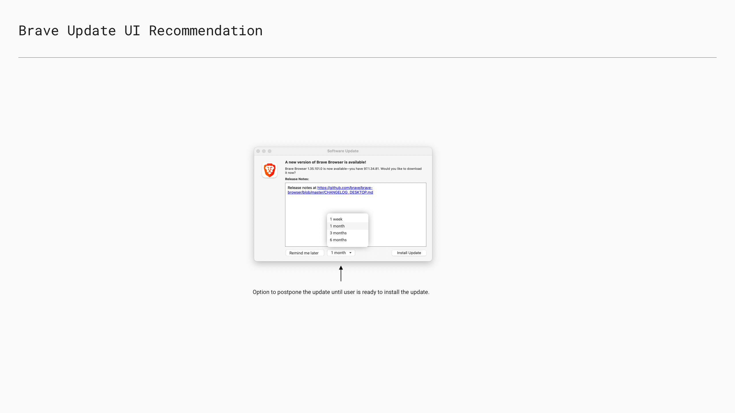 Brave Updates Experience · Issue #21276 · brave/brave-browser · GitHub