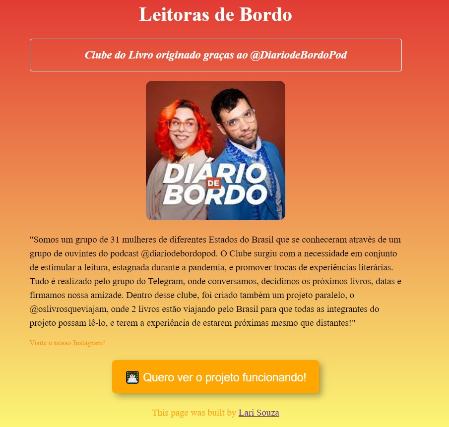 GitHub - souzlari/On12-ProjetoFinal: Reprograma 🚀 | Turma Online 12 | Semana 18 - Projeto Final ...