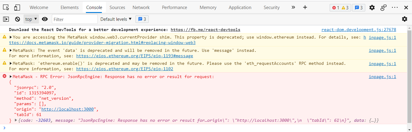 My Developer Console Can't Decide What Error it Wants to Give Me · Issue #11343 · facebook ...