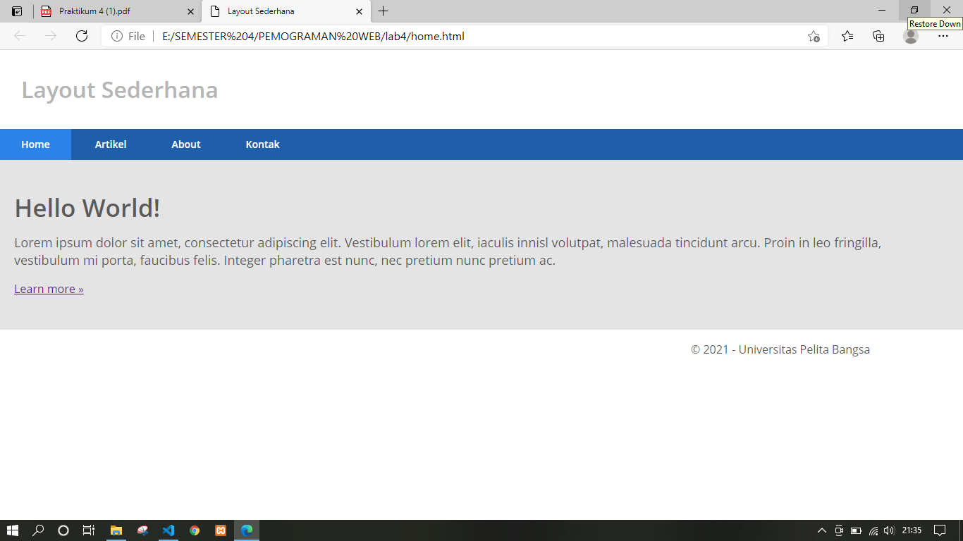 GitHub - fajarmrdnt16/lab4web