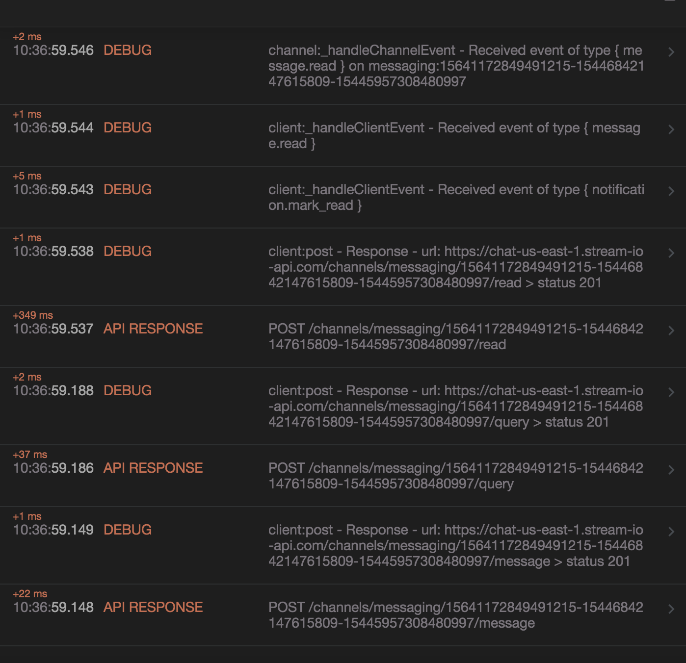 Realtime is not working · Issue #48 · GetStream/stream-chat-react-native · GitHub