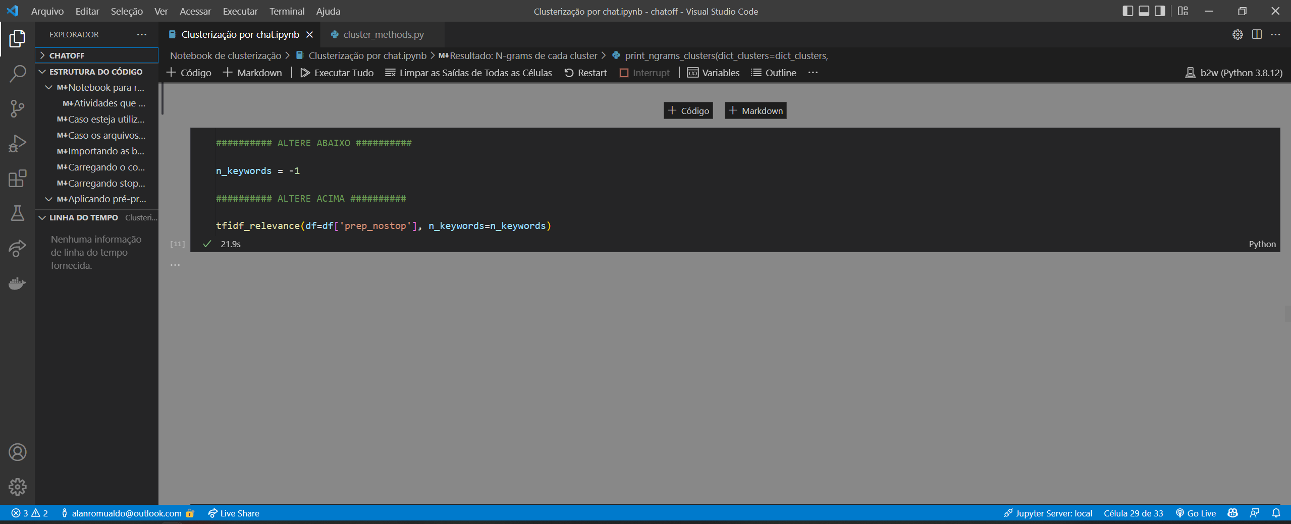 My VSCODE got gray background when I process a lot of data and I have a ...