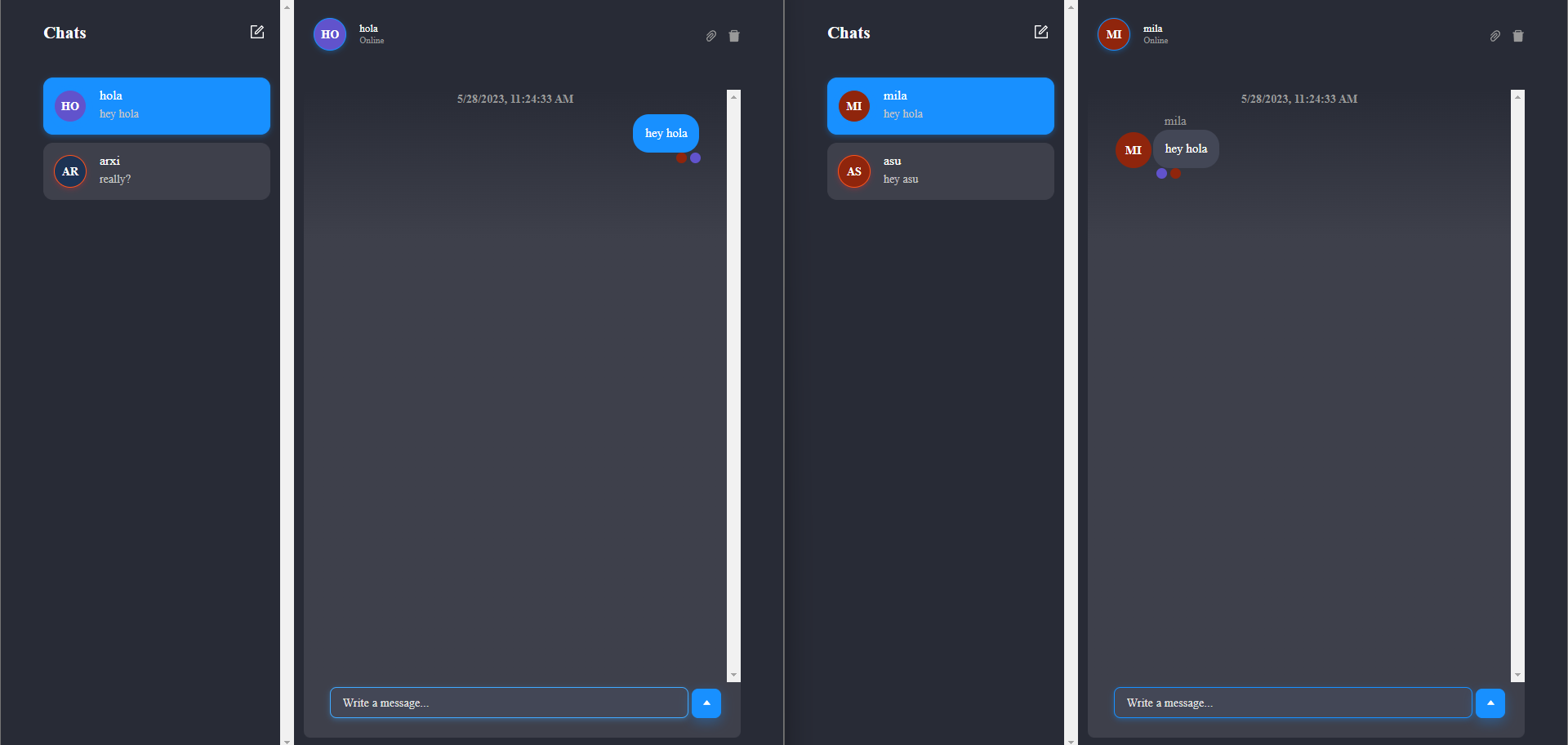 GitHub - pawan895/Live-ChatApp: This is a live chat application built using React, Express, Node ...