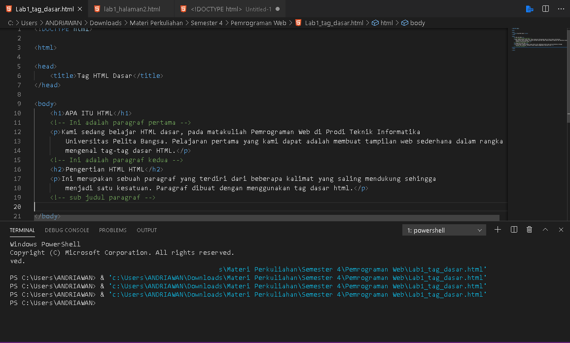 GitHub - Andriawan1/Lab1Web