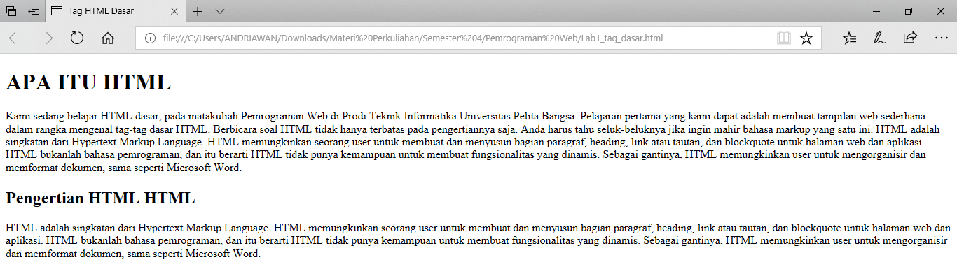 GitHub - Andriawan1/Lab1Web