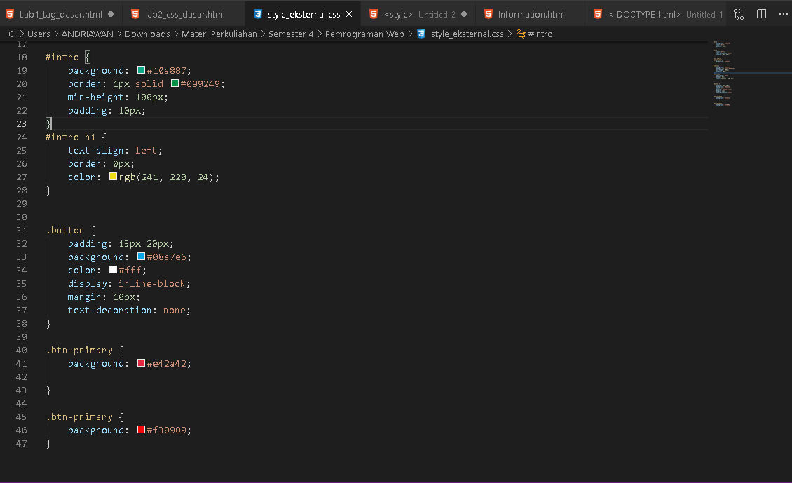 GitHub - Andriawan1/Lab2Web: Tugas perkuliahAN PEMROGRAMAN WEB Part2