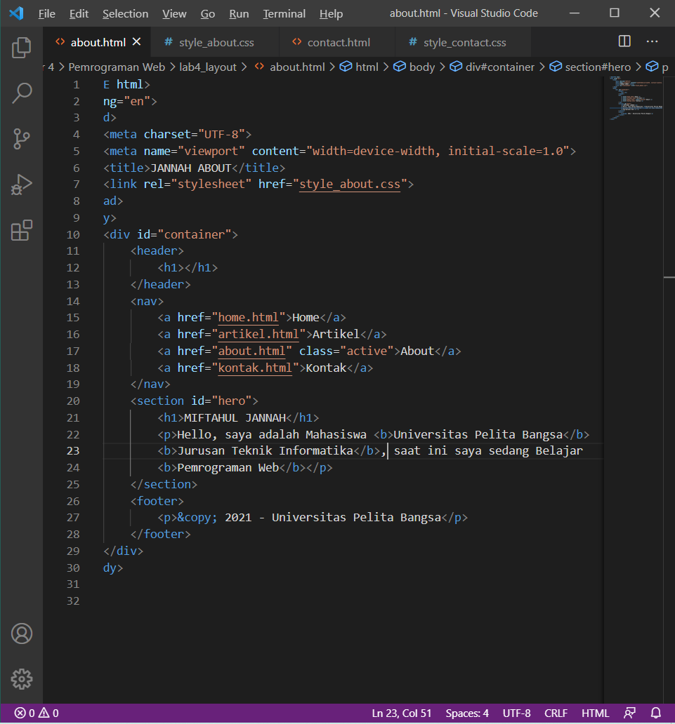 GitHub - miftahuljannah4/Lab4Web: Pemrograman Web
