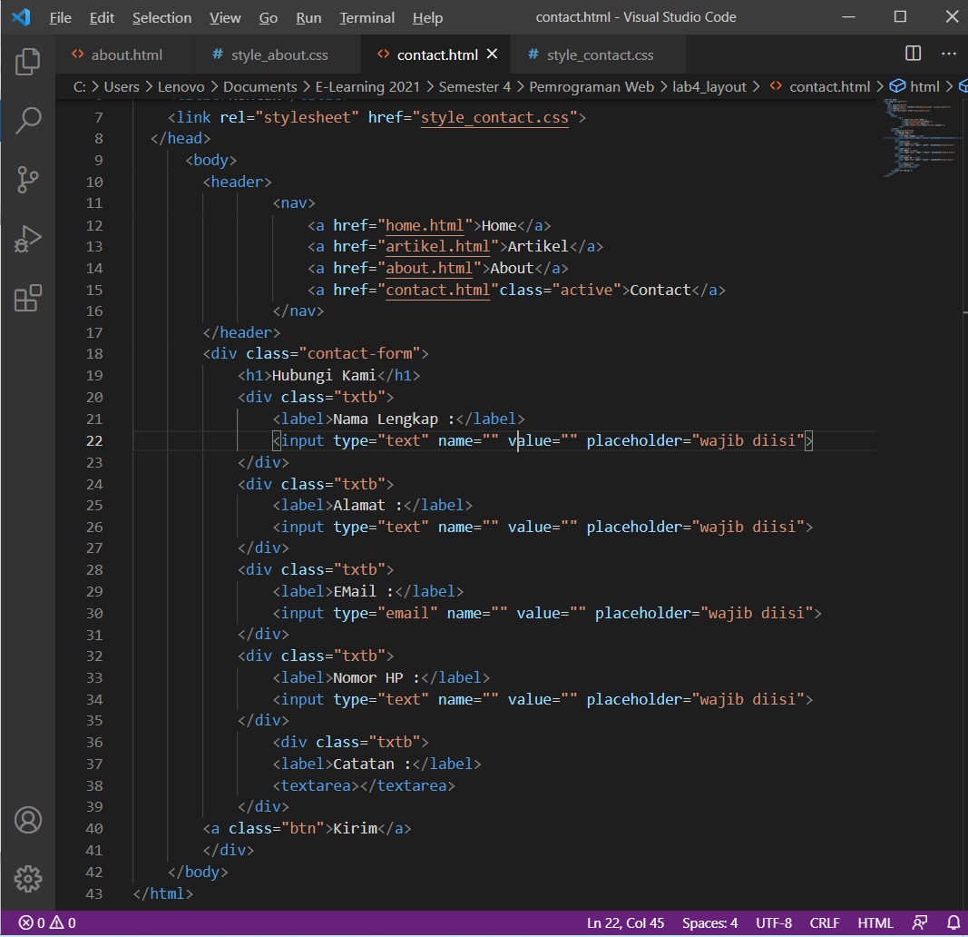GitHub - miftahuljannah4/Lab4Web: Pemrograman Web