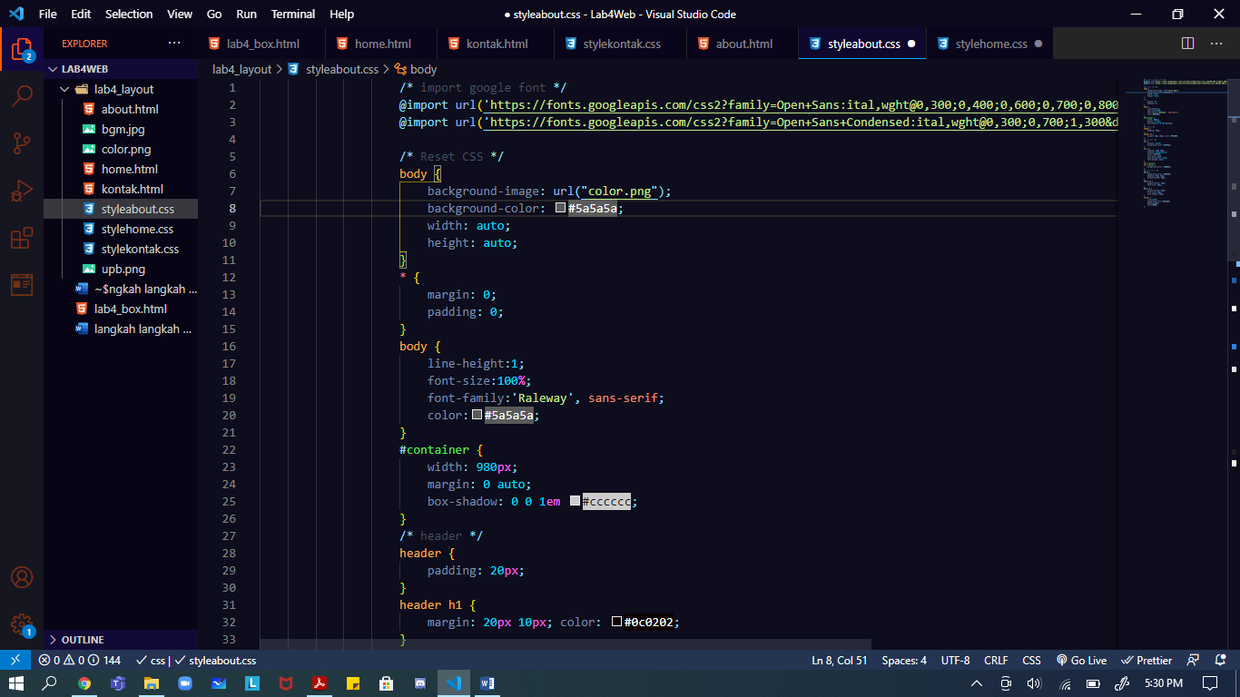 GitHub - wilianto11/Lab4Web