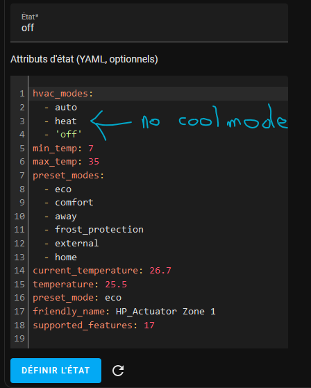 Add the cooling support for an AtlanticPassAPCHeatPumpMainComponent · Issue #98943 · home ...