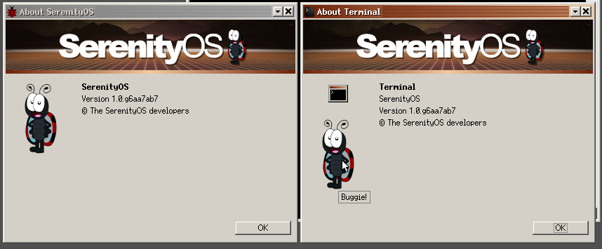 LibGUI: A prettier About box · Issue #2273 · SerenityOS/serenity · GitHub
