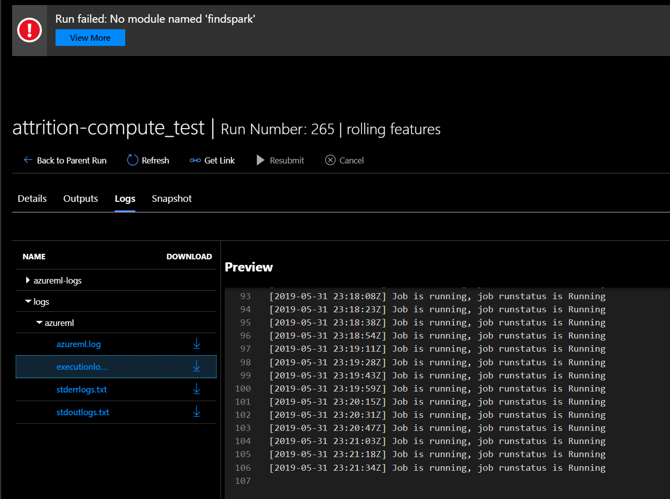 Can't convert Estimator params to runconfig yaml for use in a PythonScriptStep · Issue #400 ...