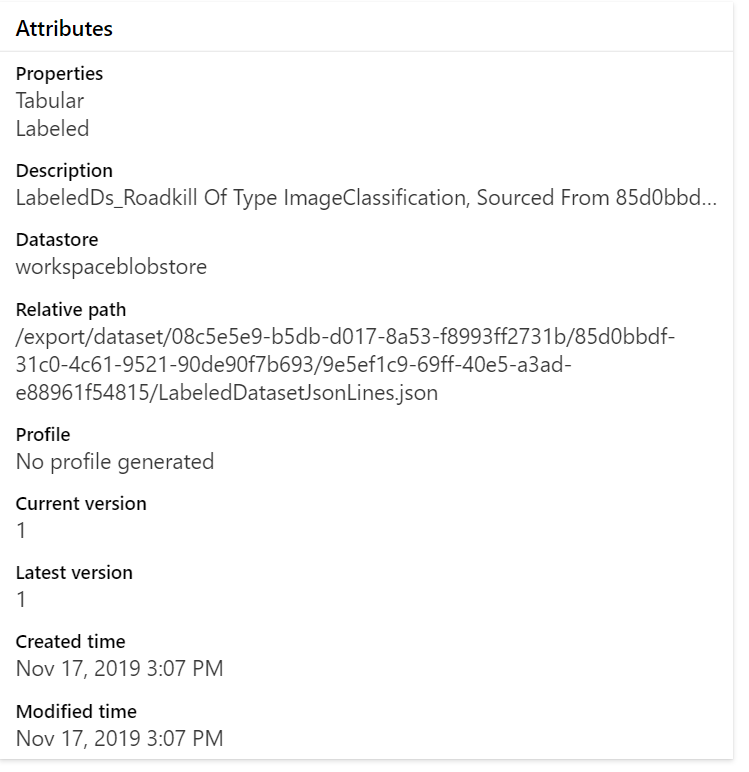 View/Use output dataset from "Data Labeling"... · Issue #663 · Azure/MachineLearningNotebooks ...