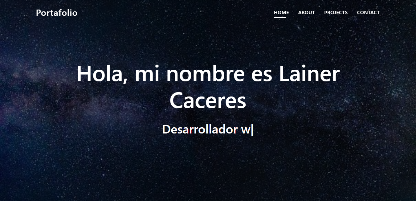 GitHub - Lainercaceres11/Portafolio-web: Portafolio web personal