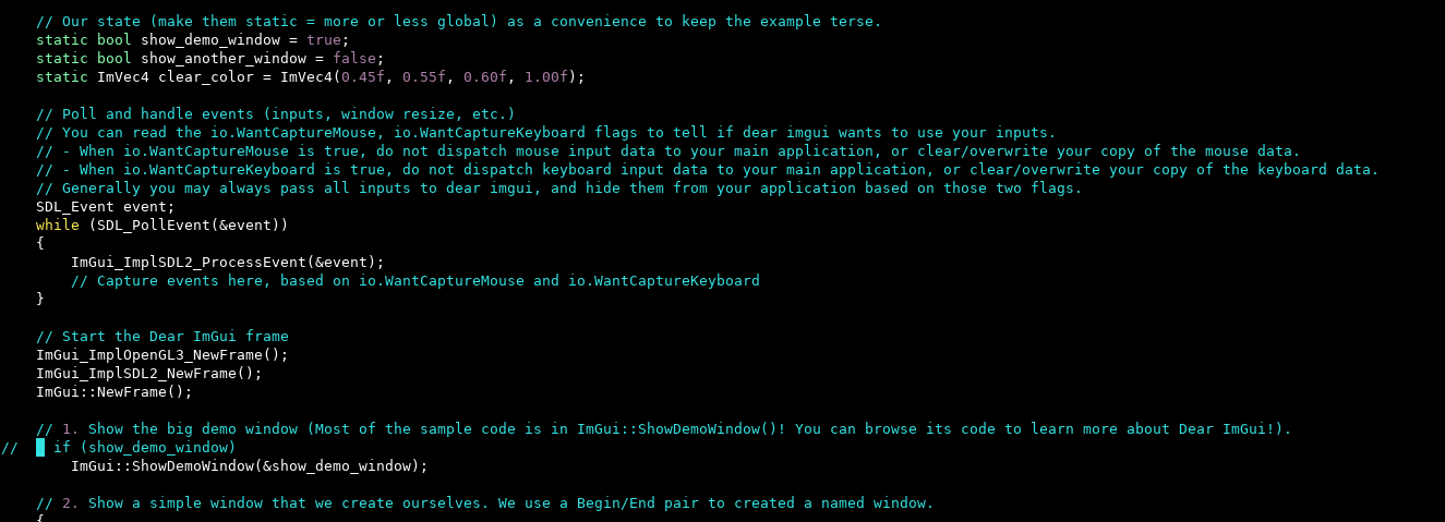Close button on title bar "X" stops function without if statement · Issue #5431 · ocornut/imgui ...