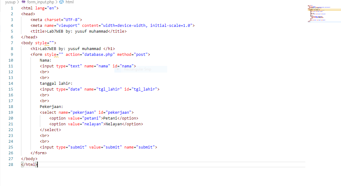GitHub - yusufmuhammad-311910617/Lab7Web: php
