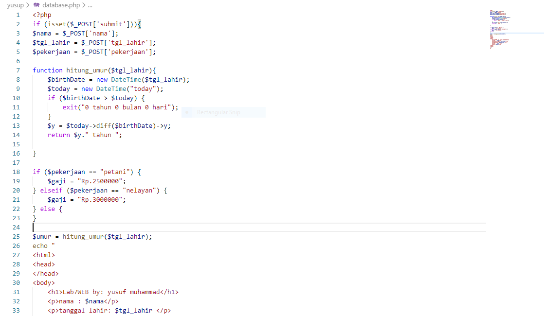 GitHub - yusufmuhammad-311910617/Lab7Web: php