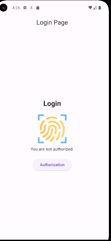 Github Usama08flutterfingerprint Flutter Fingerprint Used For Device Lock And Unlock App 8909
