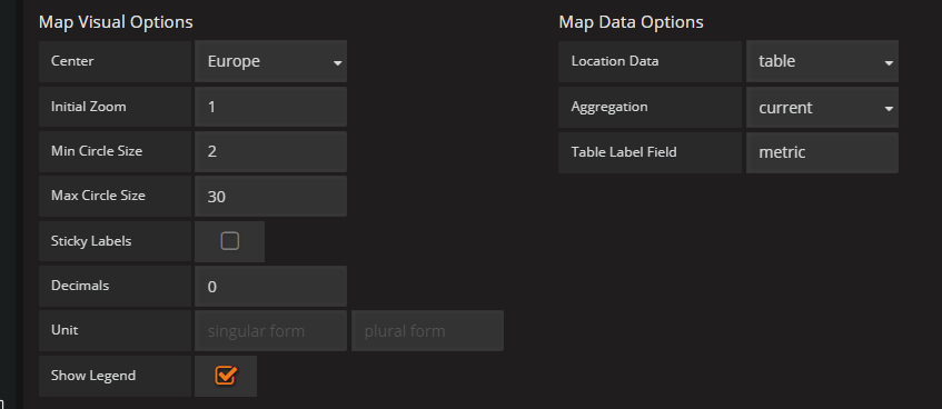 WorldMap - w/ MySQL DB · Issue #100 · grafana/worldmap-panel · GitHub