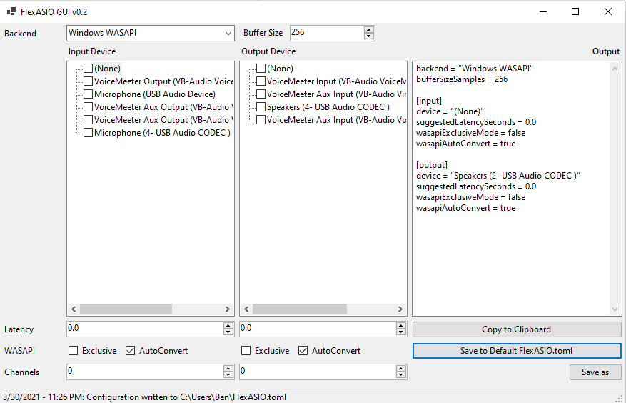 FlexASIO fails to initialize in all applications · Issue #115 · dechamps/FlexASIO · GitHub