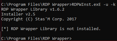 RDP Wrapper Library doesnt installed · Issue #2121 · stascorp/rdpwrap · GitHub