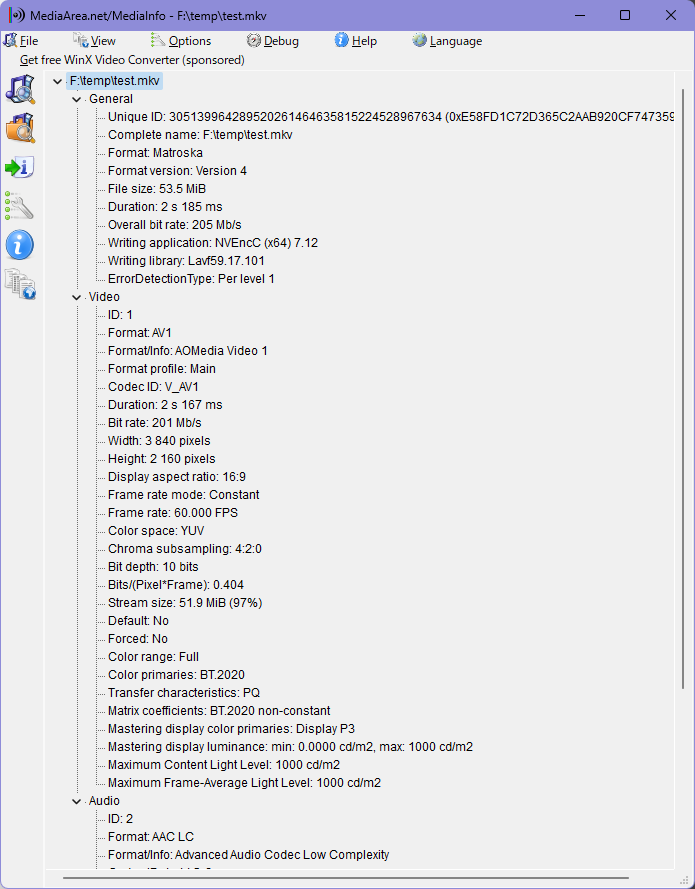 Color desaturation on AV1 encodes (HDR metadata not preserved with NVEncC AV1) · Issue #453 ...
