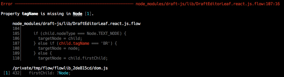 if statement fails when trying to access "Node.firstChild.tagName ...