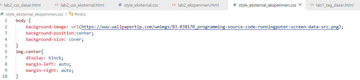 GitHub - safitridesiana/Lab2Web: Belajar CSS
