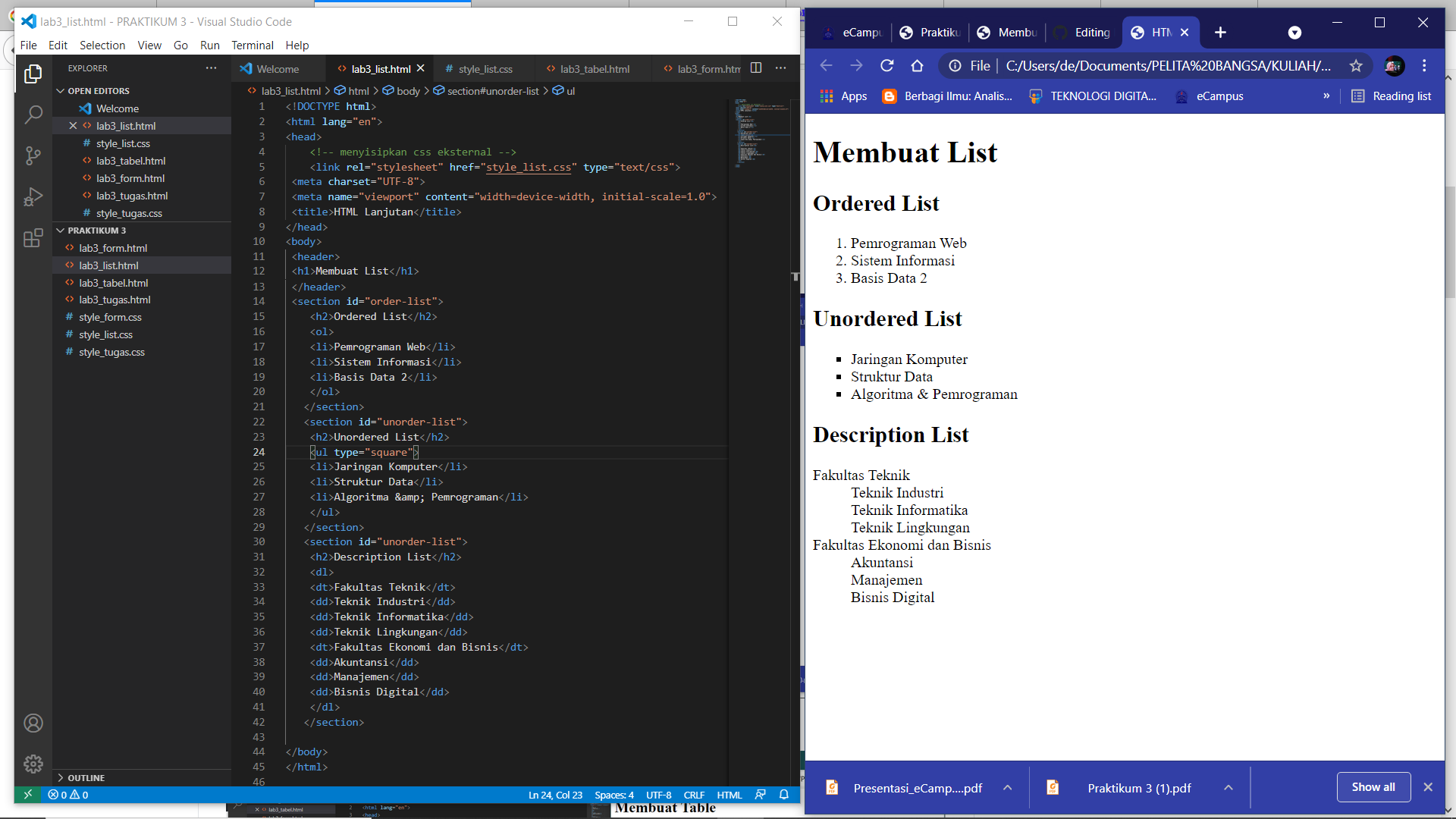 GitHub - safitridesiana/Lab3Web: Belajar Dropdown Menu dan Listbox