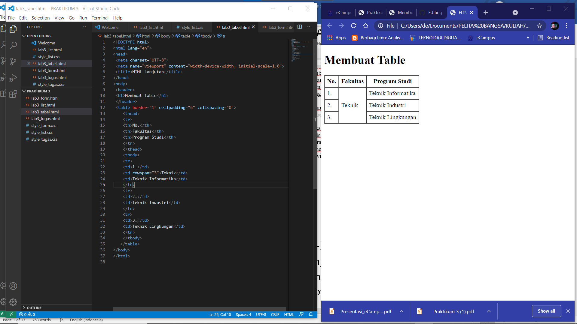 GitHub - safitridesiana/Lab3Web: Belajar Dropdown Menu dan Listbox