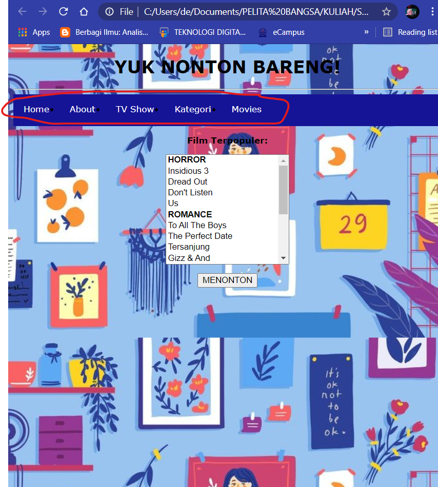 GitHub - safitridesiana/Lab3Web: Belajar Dropdown Menu dan Listbox