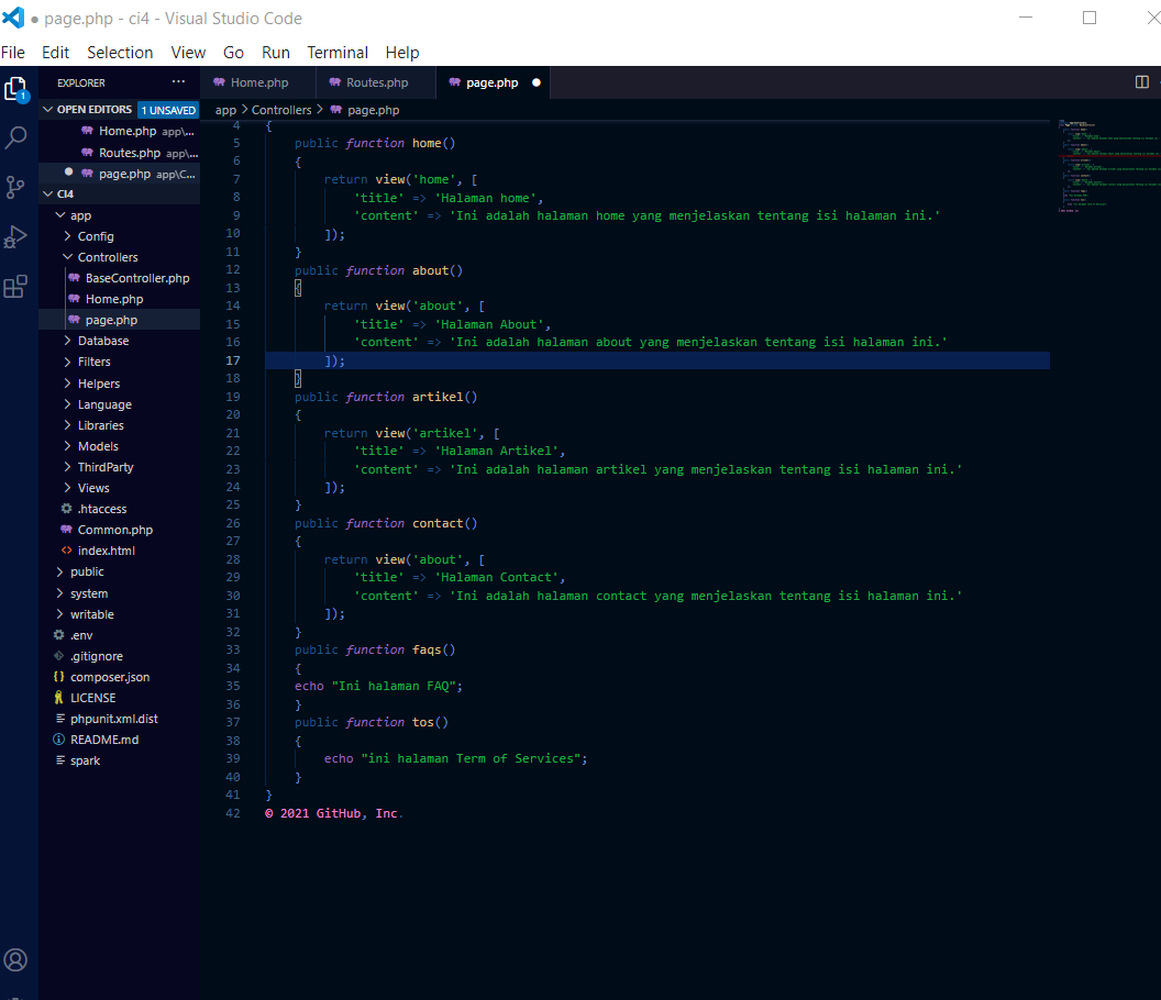 GitHub - safitridesiana/Lab11Web: PHP Framework (codeigner)
