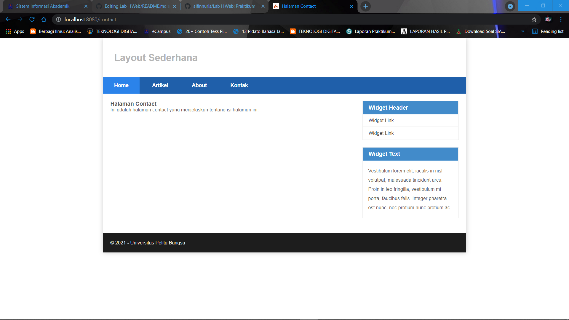 GitHub - safitridesiana/Lab11Web: PHP Framework (codeigner)