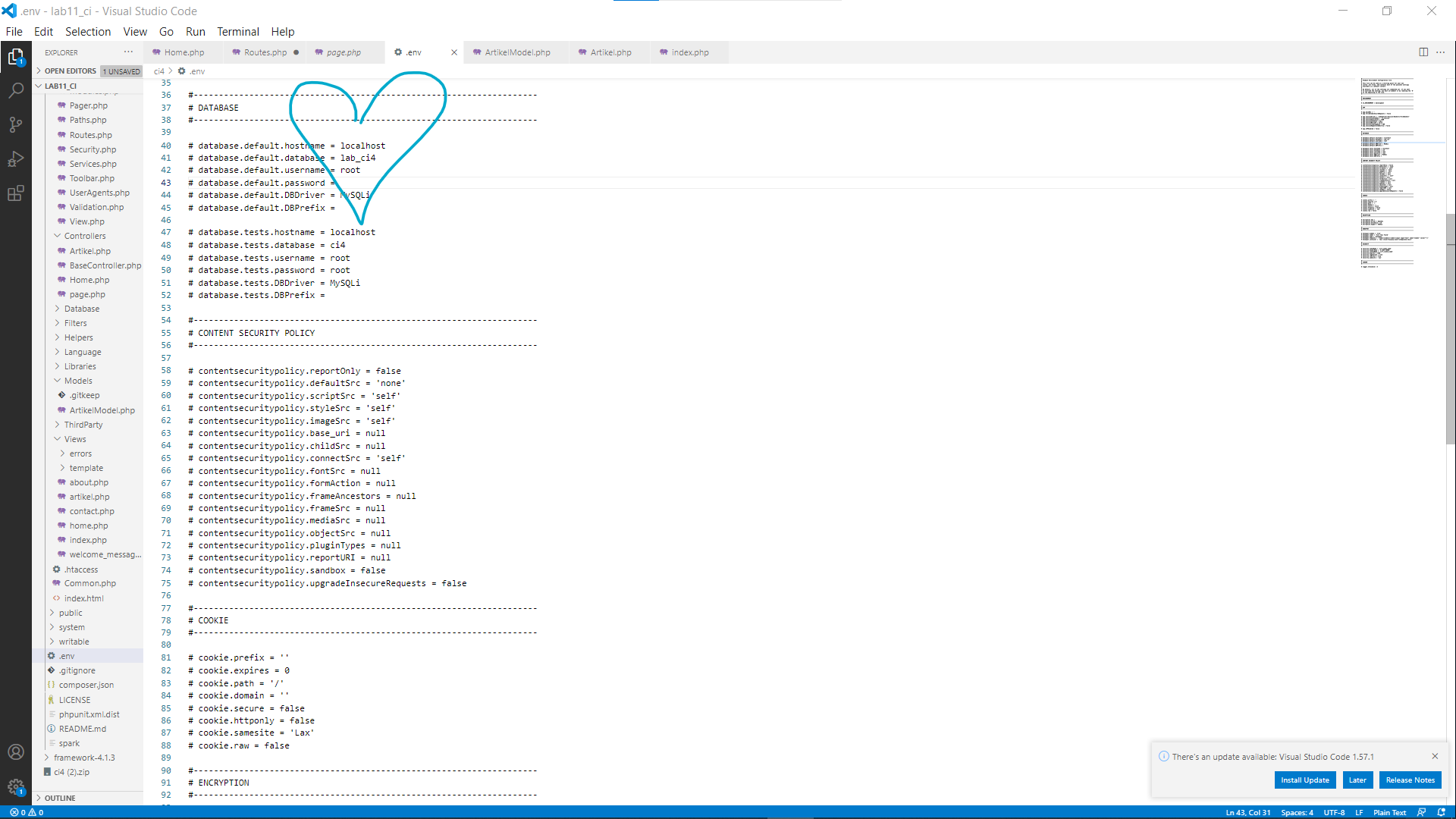 GitHub - safitridesiana/Lab11Web: PHP Framework (codeigner)